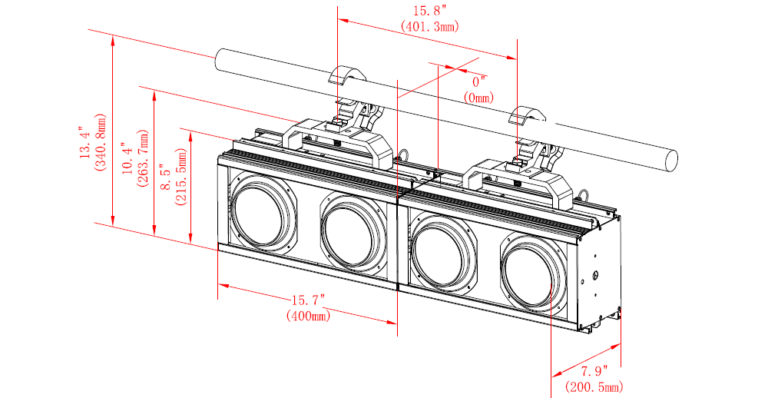 STAGE BLINDER IP RGBW - ACME・JAPAN株式会社